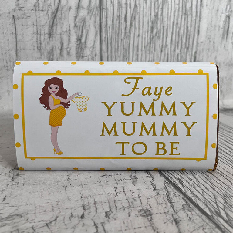 Personalised Yummy Mummy Chocolate Bar – Enchanted Gift Shop