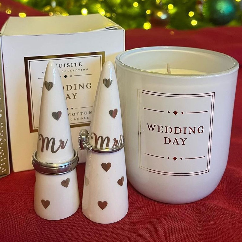 Mr & Mrs Wedding Gift Set - Enchanted Gift Shop
